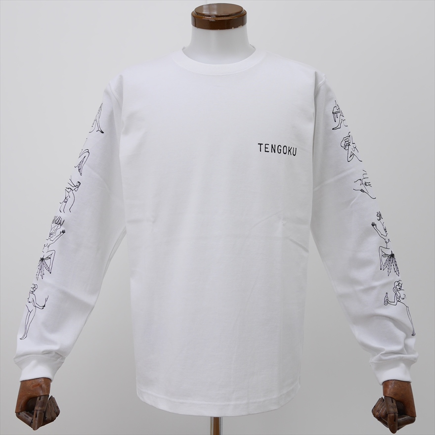 WACKO MARIA/CREW NECK LONG SLEEVE T-SHIRT（TYPE-3）（ホワイト）[プリント長袖T-18秋冬 ...