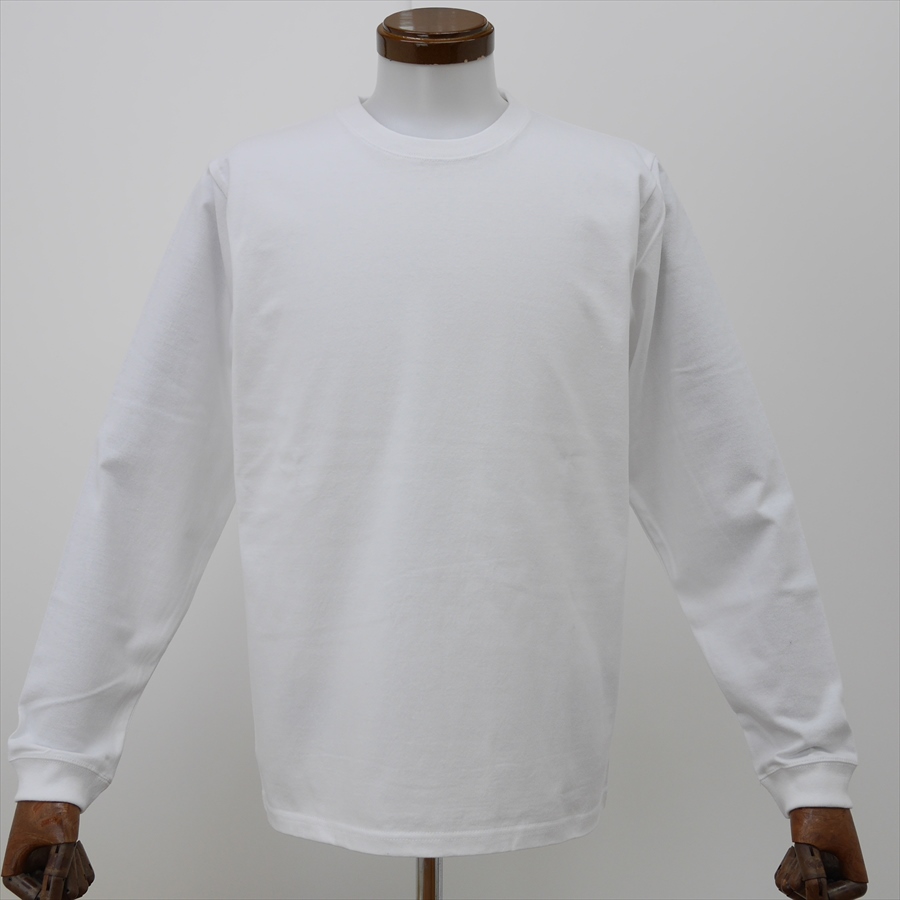 WACKO MARIA/CREW NECK LONG SLEEVE T-SHIRT（TYPE-3）（ホワイト）[プリント長袖T-19春夏 ...